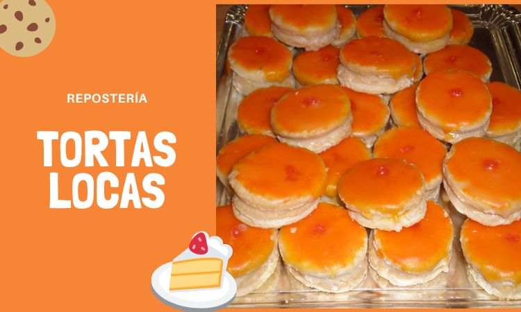 Tortas locas dulce típico malagueño