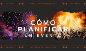 Cómo planificar un evento