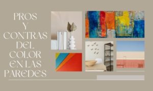 Pros y contras del color en las paredes